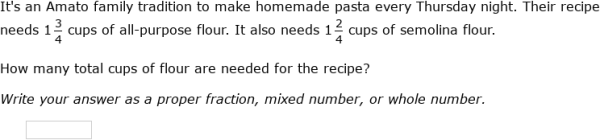 IXL | Measurement word problems with fractions | 4th grade math