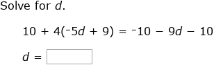 IXL | Solve equations with the distributive property | 8th grade math