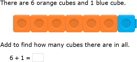 IXL | Add with cubes - sums up to 10 | 1st grade math