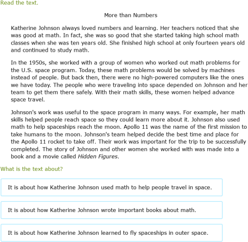 IXL | Read about famous people | 3rd grade language arts