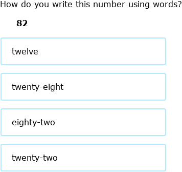IXL | Writing numbers up to 1,000 in words - convert digits to words ...