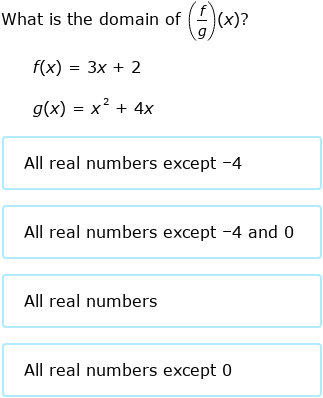 IXL - Operations on functions (Algebra 1 practice)