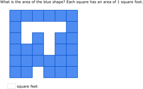 IXL | Find the area of rectangles with missing unit squares | 3rd grade ...
