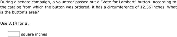 IXL | Circles: word problems | 7th grade math