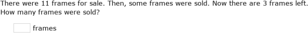 IXL | "Take from" word problems with start, change, or result unknown ...