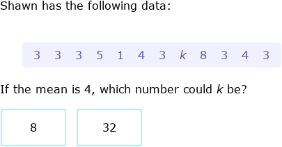 IXL | Mean, median, mode, and range: find the missing number | 7th ...
