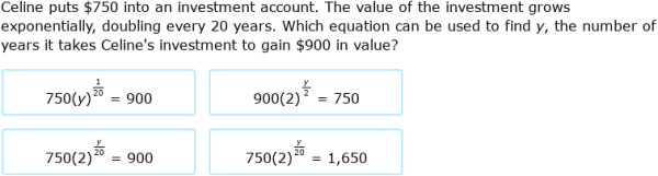 IXL - Checkpoint: Modeling with linear, quadratic, and exponential ...