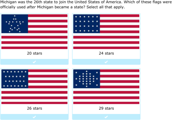 IXL | The American flag | 2nd grade social studies