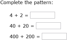 IXL | Addition patterns over increasing place values: up to hundreds ...