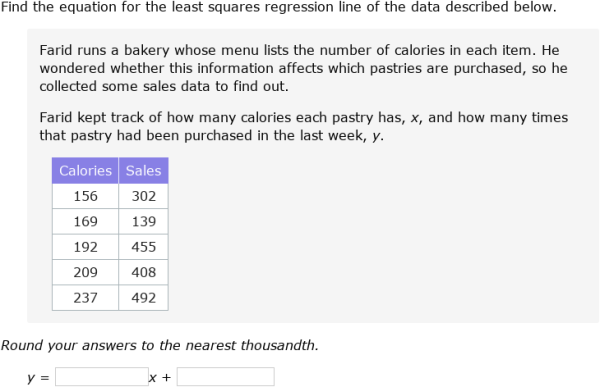 IXL Find The Equation Of A Regression Line Geometry Practice ixl-find-the-equation-of-a-regression-line-geometry-practice