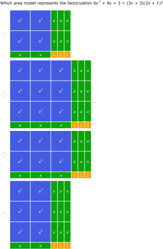 IXL - Factor quadratics using algebra tiles (Algebra 2 practice)