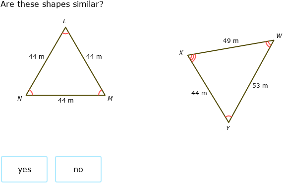 IXL - Identify similar triangles (Geometry practice)
