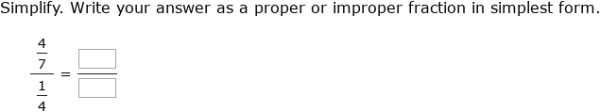 IXL | Simplify complex fractions | 7th grade math