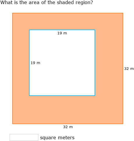 IXL | Area between two shapes | 7th grade math