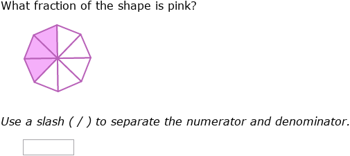 IXL | Identify the fraction - halves, fourths, and eighths | 2nd grade math