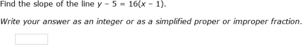 IXL - Find the slope from an equation (Algebra 1 practice)