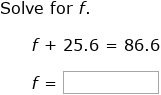 IXL | Solve one-step addition and subtraction equations with decimals ...