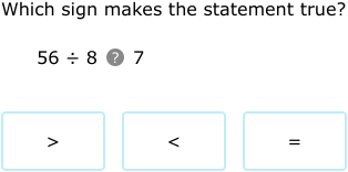 IXL | Inequalities with division | 4th grade math