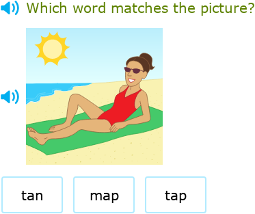 IXL | Choose the short a word that matches the picture: lowercase | Pre ...