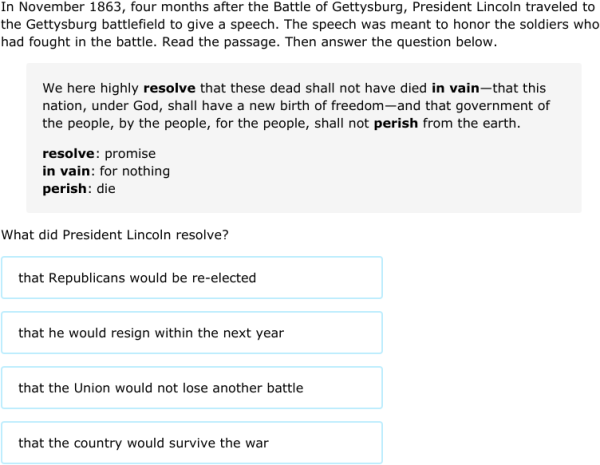 IXL | The Civil War: Gettysburg to the election of 1864 | 8th grade ...