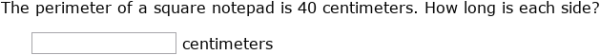 IXL | Perimeter: word problems | 3rd grade math