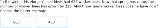 IXL | Estimate sums by rounding to the nearest hundred: word problems ...