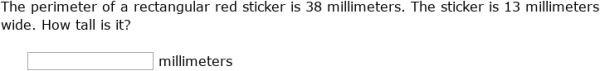 IXL | Perimeter: word problems | 4th grade math