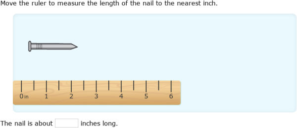 IXL | Measure using an inch or centimeter ruler | 4th grade math