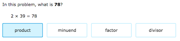 IXL - Addition, subtraction, multiplication, and division terms (3rd ...