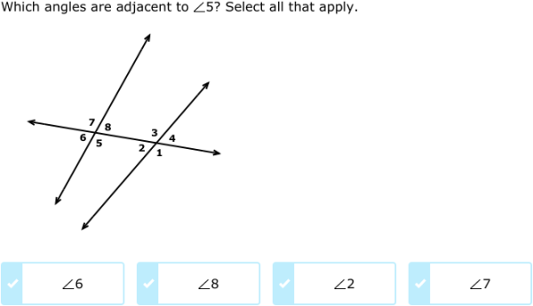IXL - Identify complementary, supplementary, vertical, adjacent, and ...
