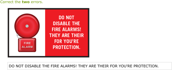 IXL | Correct errors with signs | 7th grade language arts