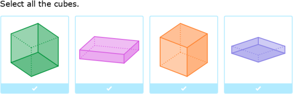 IXL | Cubes, spheres, and rectangular prisms | 1st grade math