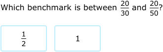 IXL | Compare fractions using benchmarks | 5th grade math