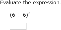 IXL | Evaluate expressions with exponents | 6th grade math