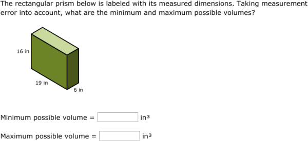 IXL - Minimum and maximum area and volume (Algebra 1 practice)