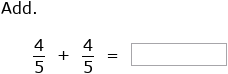 IXL | Add fractions with like denominators | 4th grade math
