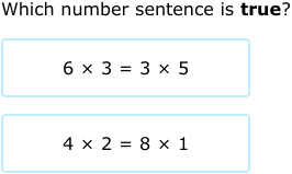 IXL | Multiplication sentences up to 10: true or false? | 3rd grade math