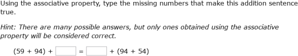IXL | Commutative and associative properties of addition | 3rd grade math