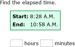 IXL | Elapsed time | 4th grade math