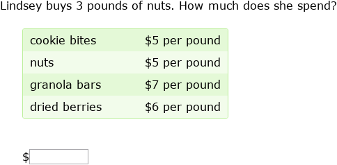 IXL | Unit prices: find the total price | 8th grade math