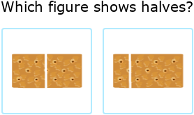 IXL | Identify halves | Kindergarten math