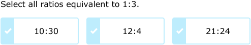 IXL | Identify equivalent ratios | 5th grade math