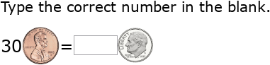 IXL | Exchanging pennies, dimes, and dollars | 1st grade math