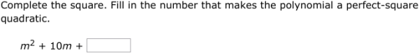 IXL - Complete the square (Algebra 1 practice)