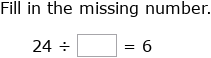 IXL | Division facts up to 12: find the missing number | 3rd grade math
