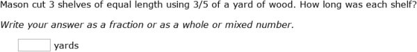 IXL | Divide fractions and mixed numbers: word problems | 6th grade math
