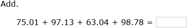 IXL | Add and subtract decimal numbers | 5th grade math