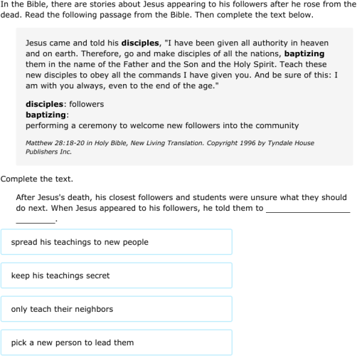 IXL | Origins of Christianity | 6th grade social studies
