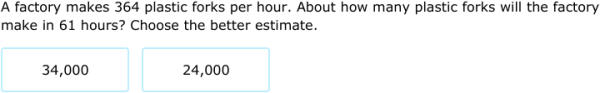 IXL | Estimate products: word problems | 4th grade math