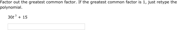 IXL - Factor out a monomial (Algebra 1 practice)